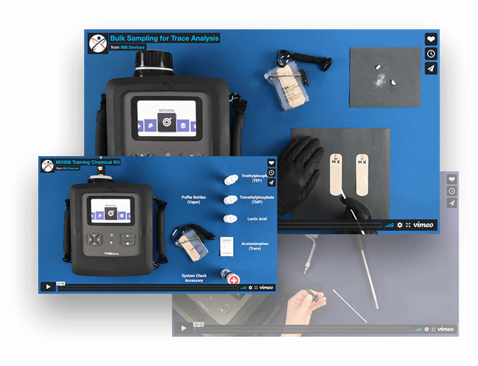 Handy IMS Chemical Detector for Rapid Hazardous Substance Detection