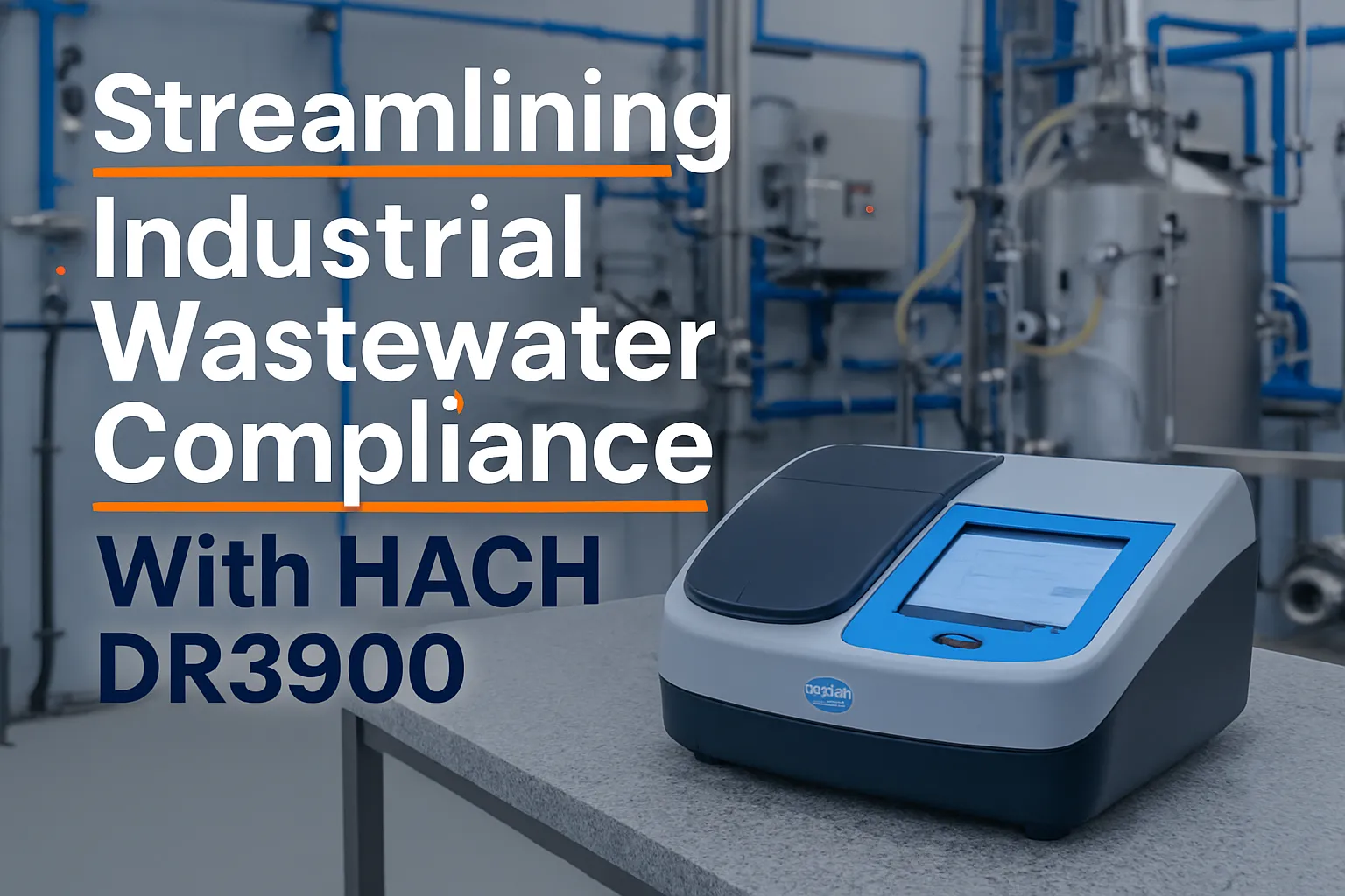 Streamlining Industrial Wastewater Compliance With HACH DR3900