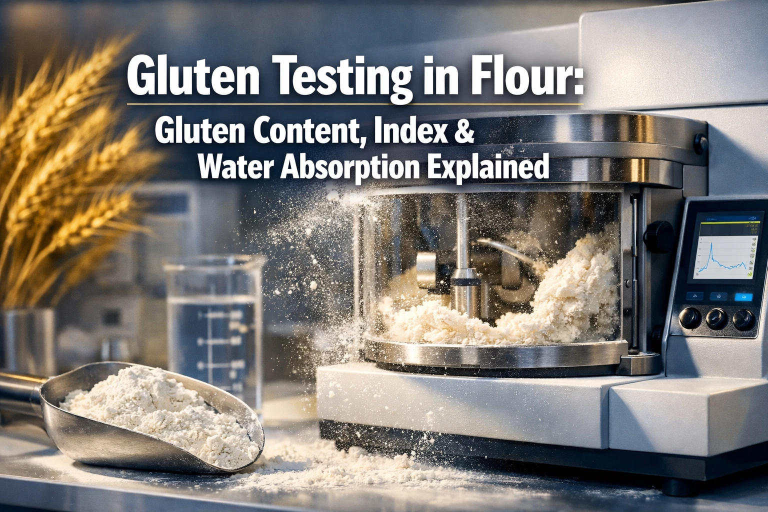 Gluten Testing in Flour: Gluten Content, Index & Water Absorption Explained